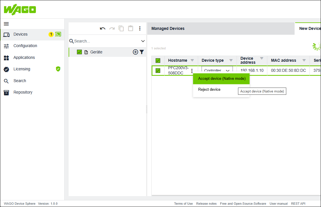 Integrating Controllers